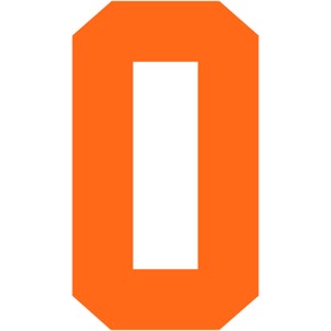 Varsity Number 0 Decal Sticker Vinyl Window Laptop College Athletic ...