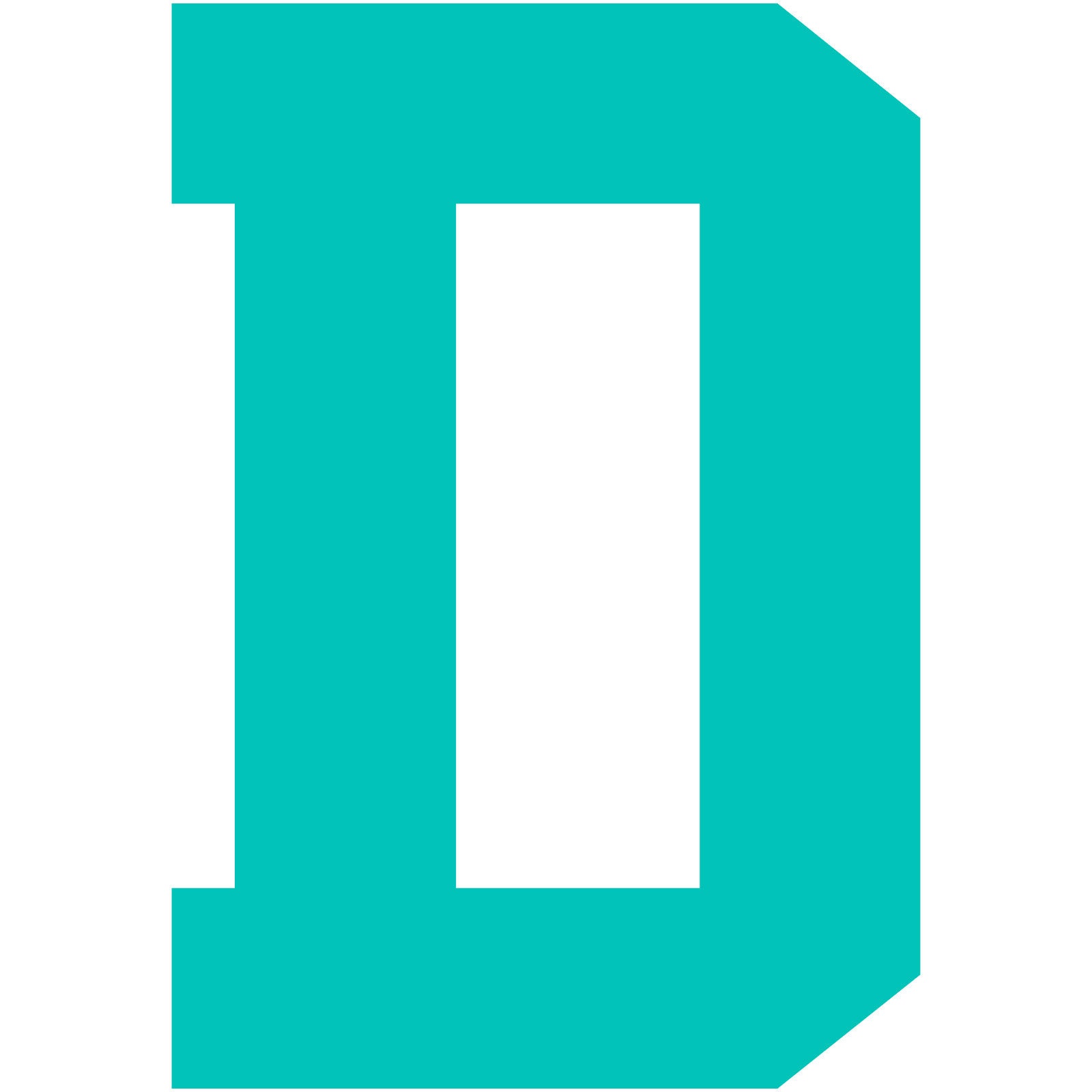 Varsity Letter D Decal Sticker Vinyl Window Laptop College - Etsy