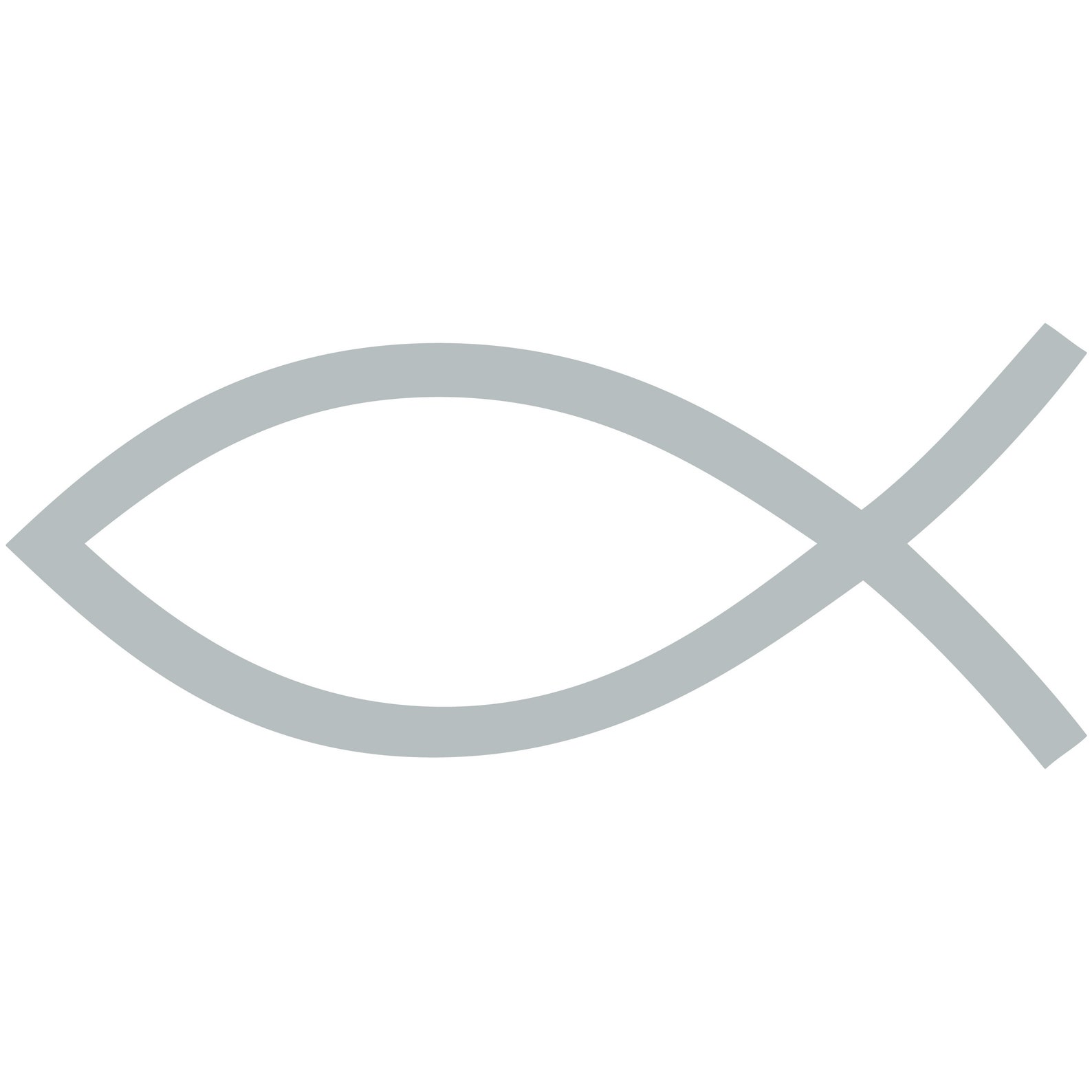 Jesus Fish Vinyl Decal Car Truck Window Bumper Sticker 2x | Etsy