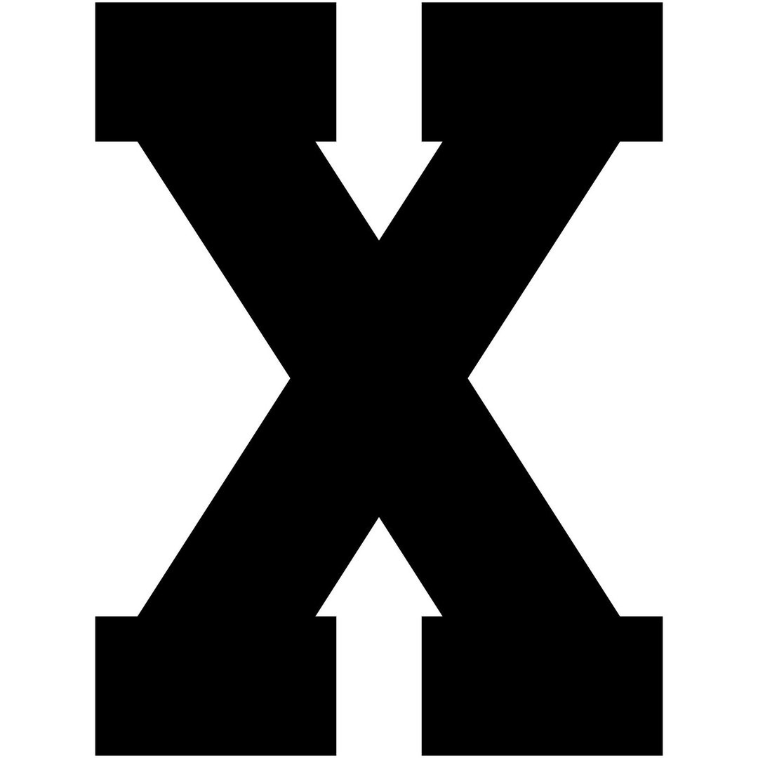 Varsity Letter X Decal Sticker Vinyl Window Laptop College Athletic ...