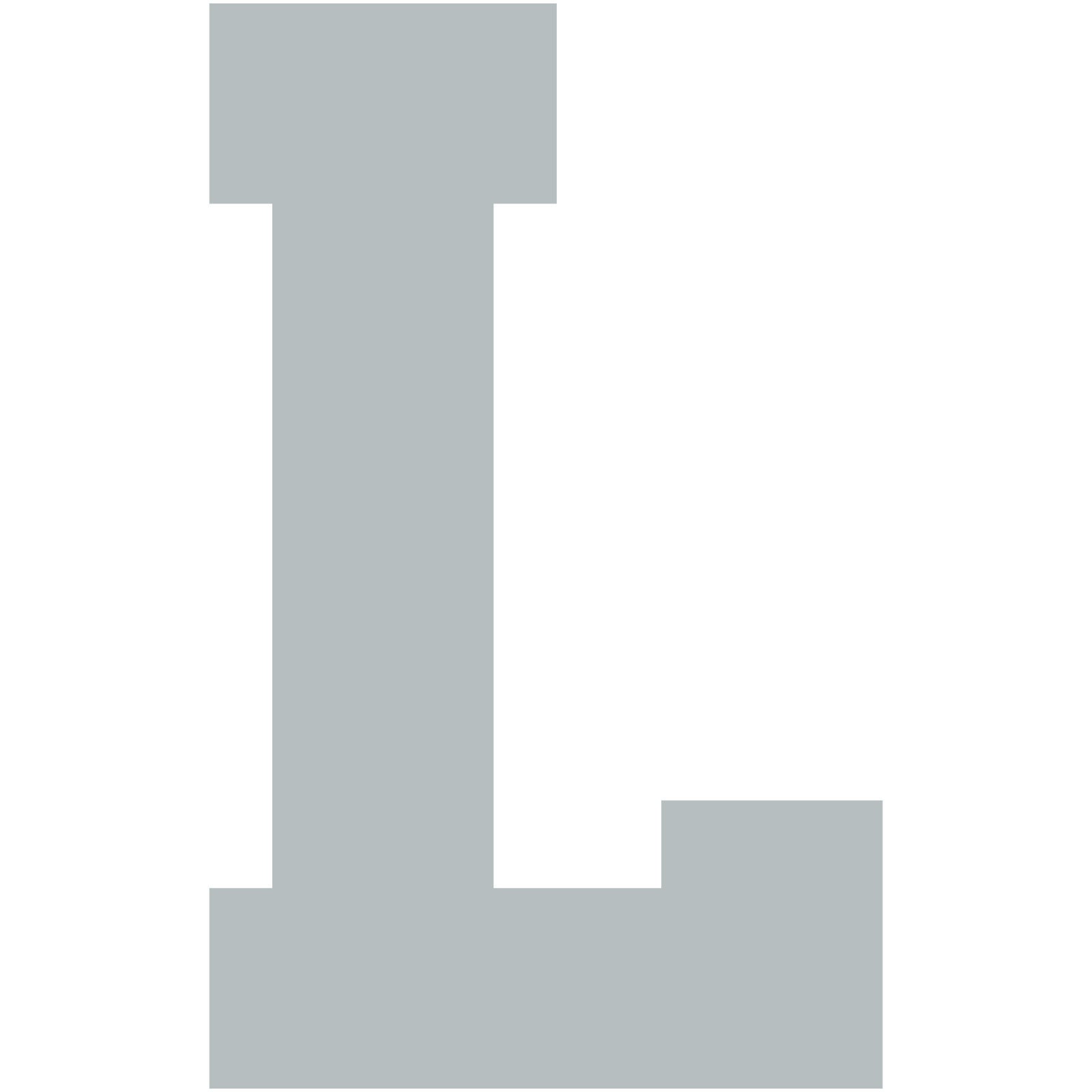 Varsity Letter L Decal Sticker Vinyl Window Laptop College - Etsy