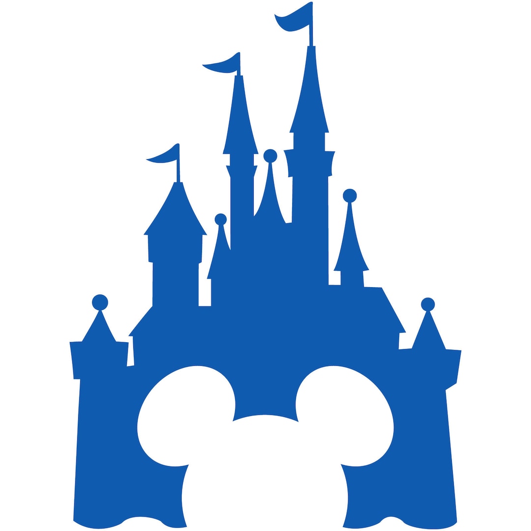 Disney Castle Mickey Head Vinyl Decal Car Window Bumper Sticker Disney ...