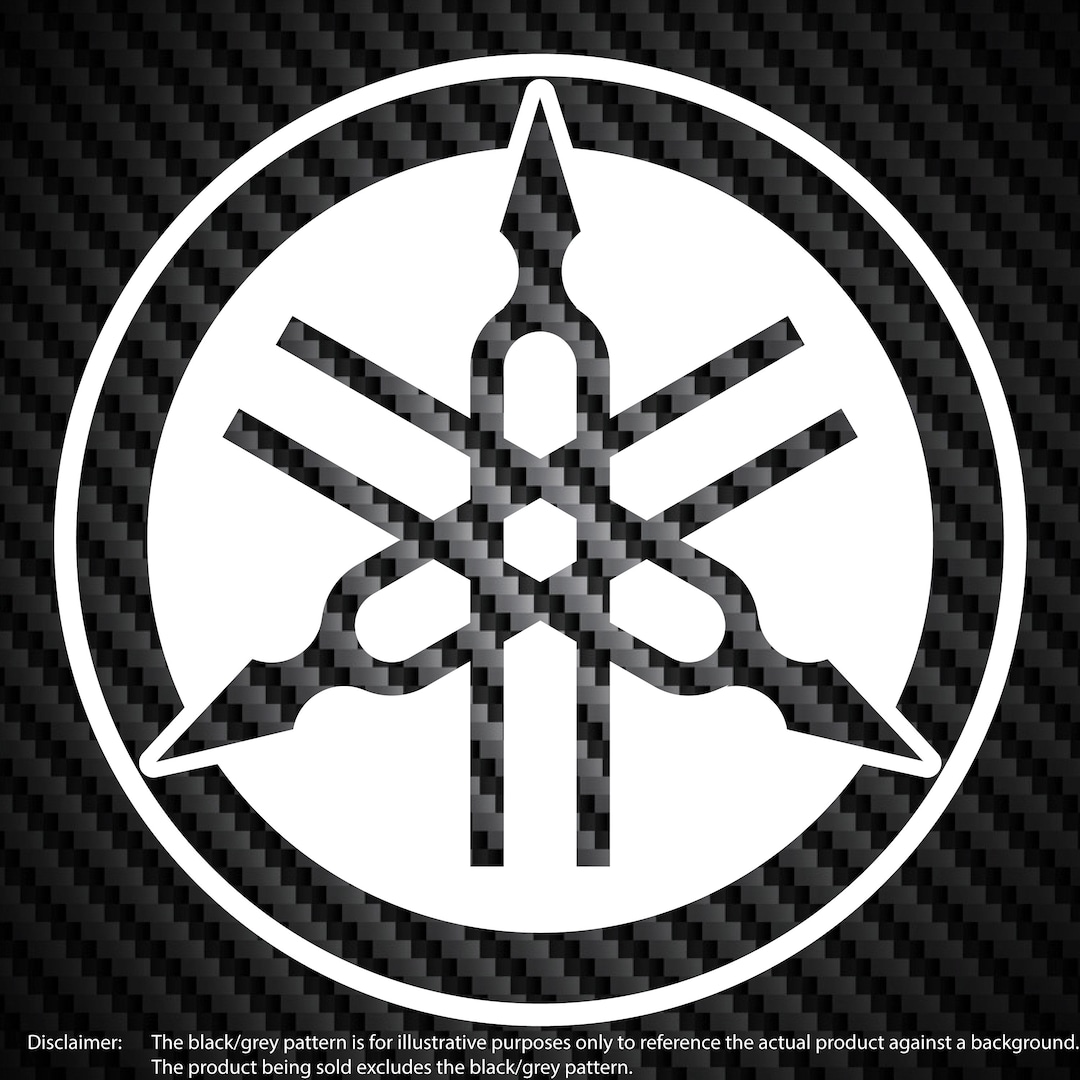 Yamaha Circle Logo Vinyl Decal Car Window Bumper Sticker Select Color ...