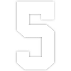 Varsity Number 5 Decal Sticker Vinyl Window Laptop College Athletic ...