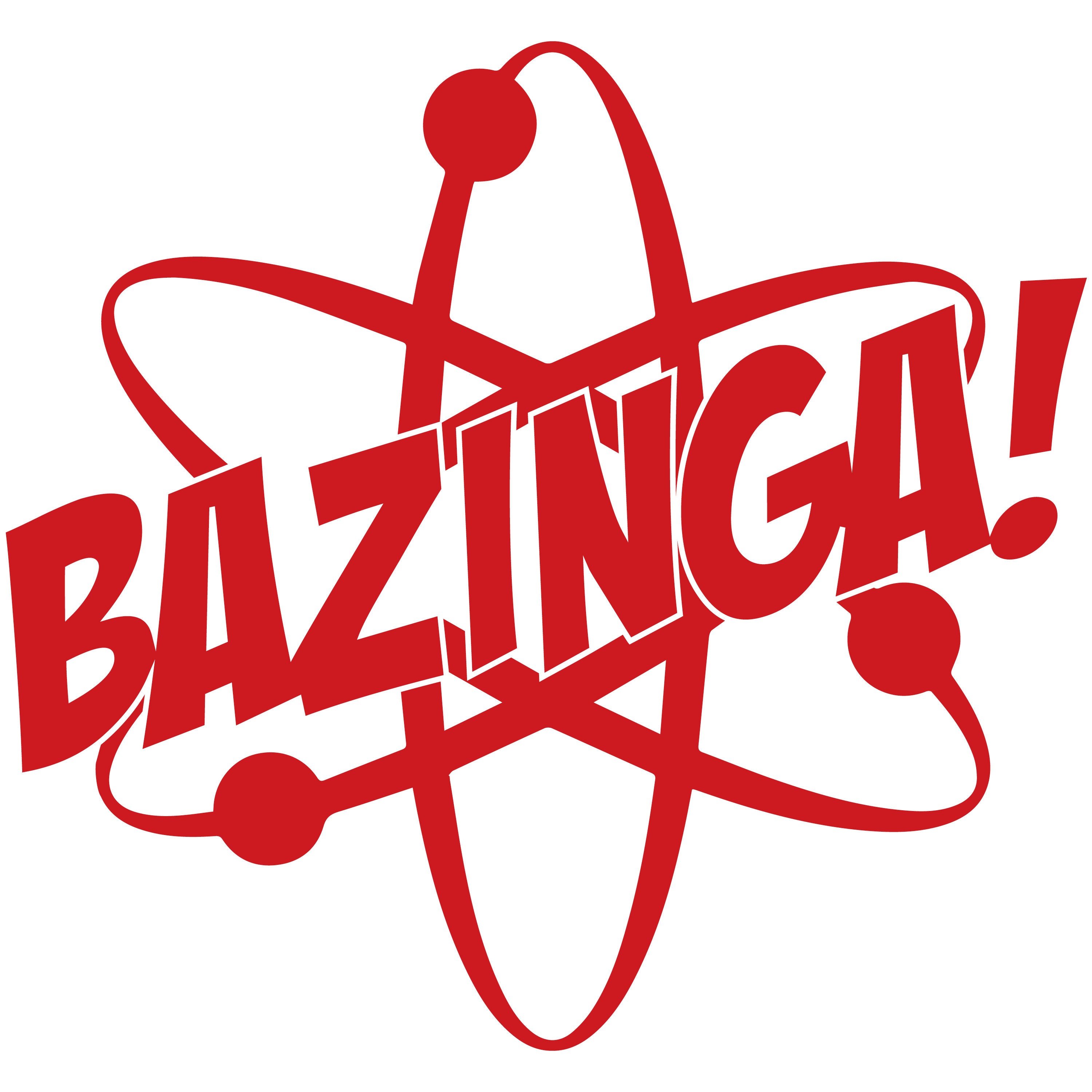 Bazinga Atom Logo Decal Sticker Car Truck Window Laptop Bumper - Etsy