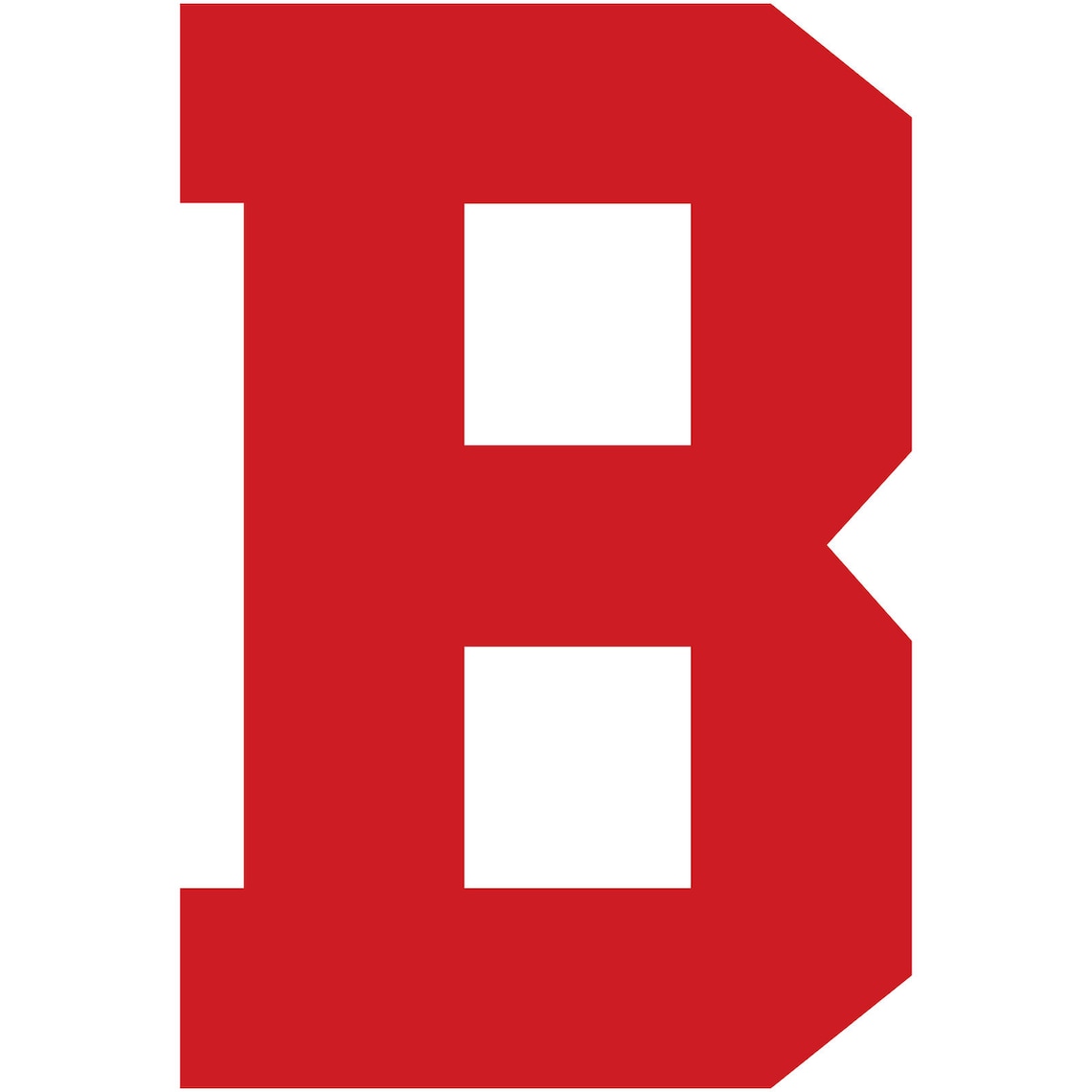 Varsity Letter B Decal Sticker Vinyl Window Laptop College Athletic ...