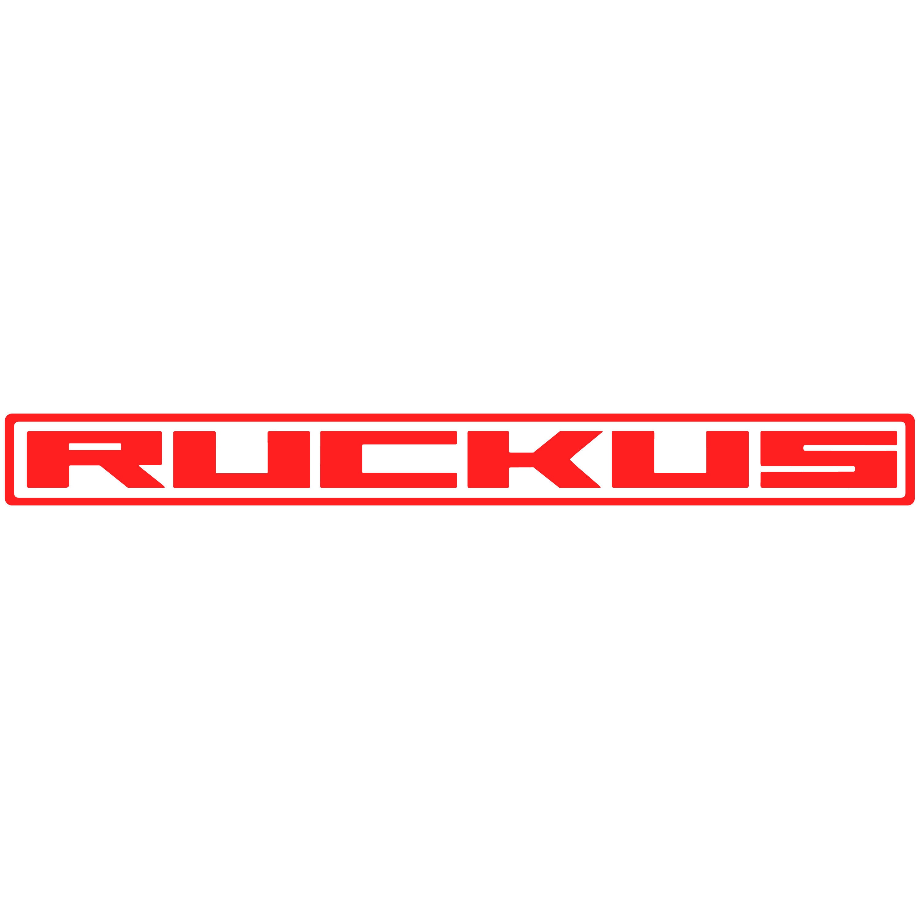 Ruckus Logo Vinyl Decal Car Window Bumper Sticker 2x Select - Etsy India