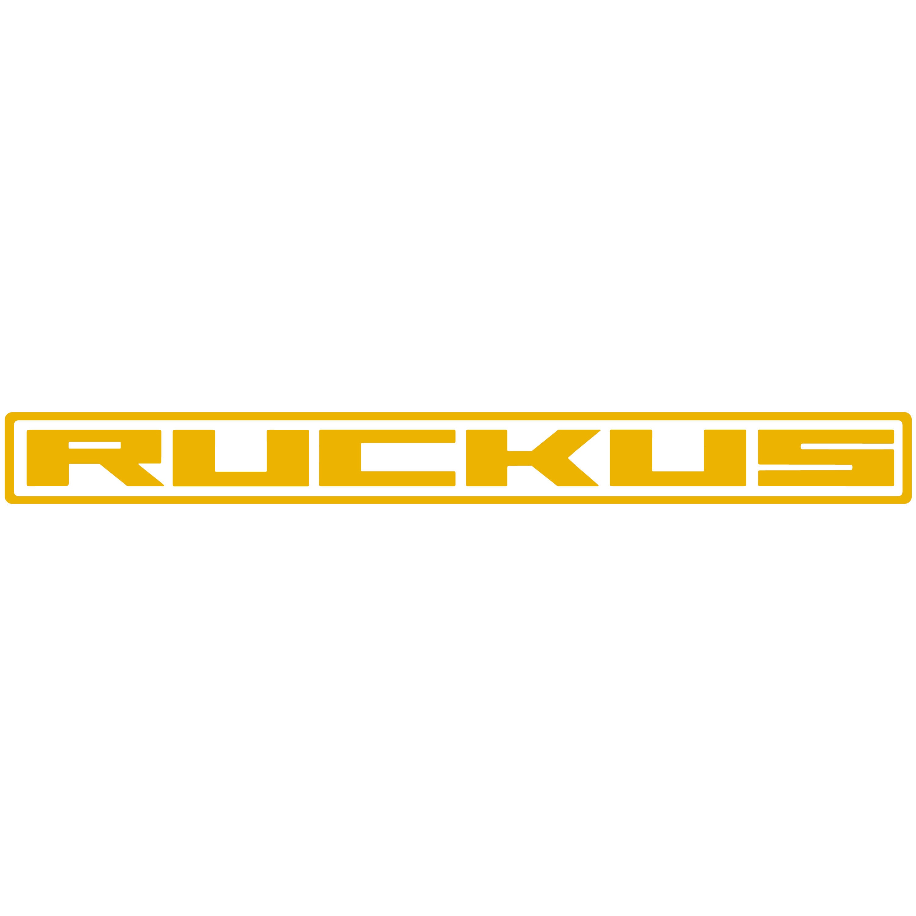 Ruckus Logo Vinyl Decal Car Window Bumper Sticker 2x Select | Etsy
