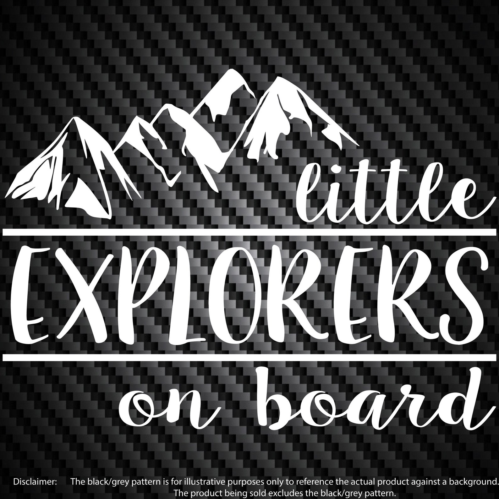 Little Explorers on Board Logo Vinyl Decal Car Window Bumper - Etsy
