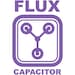 Flux Capcitor Logo Vinyl Decal Car Window Bumper Sticker Select Color ...