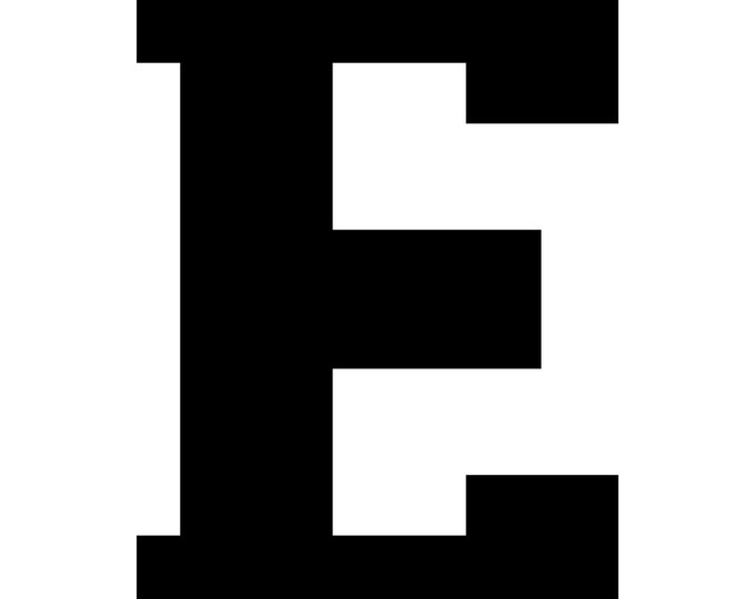 Varsity Letter N Decal Sticker Vinyl Window Laptop College Athletic ...