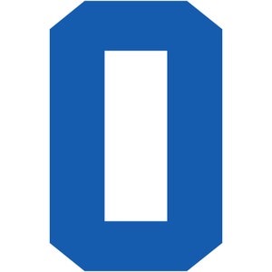 Varsity Letter O Decal Sticker Vinyl Window Laptop College Athletic ...