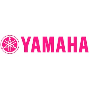 Yamaha Logo Vinyl Decal Car Window Bumper Sticker (2x) Select Color ...