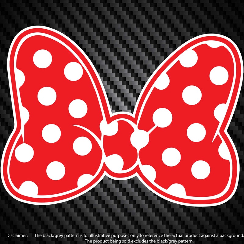 Minnie Mouse Bow - Etsy