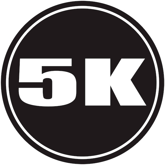 5k Race Logo Van Metre 5K Run