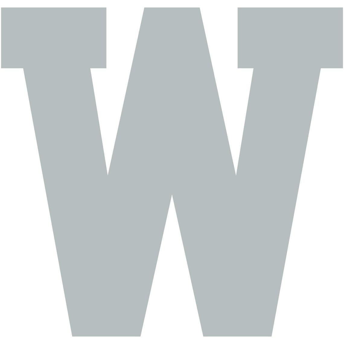 Varsity Letter W Decal Sticker Vinyl Window Laptop College Athletic ...