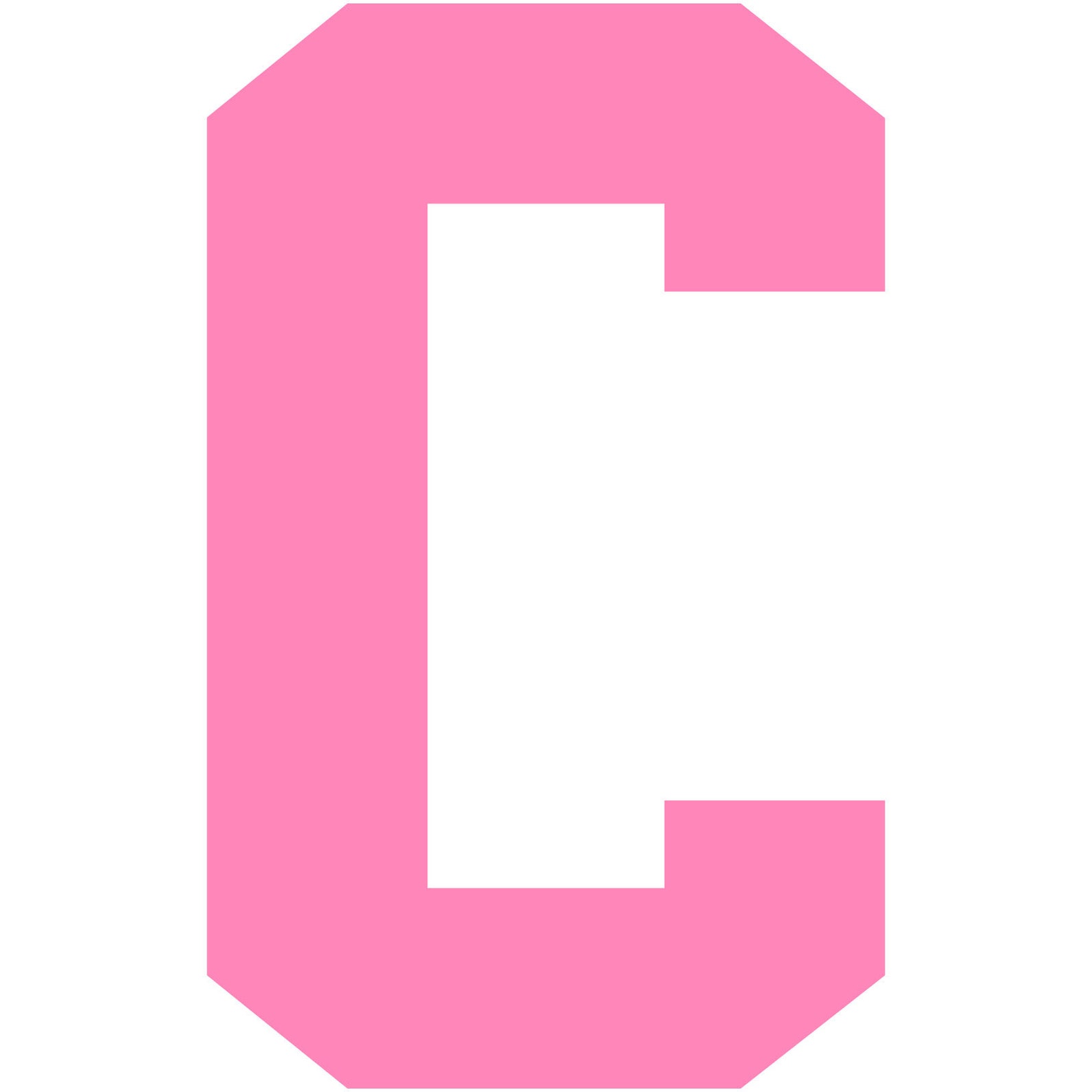 Varsity Letter C Decal Sticker Vinyl Window Laptop College Athletic ...