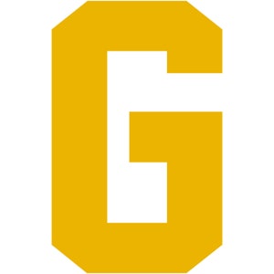 Varsity Letter G Decal Sticker Vinyl Window Laptop College Athletic ...