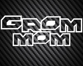 Grom Logo Vinyl Decal Car Window Bumper Sticker Select | Etsy