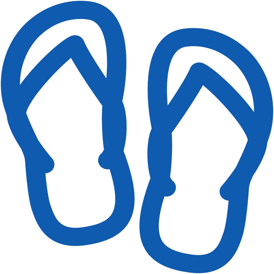 Flip Flop Vinyl Decal Car Window Bumper Sticker Sandals Hawaii Beach ...
