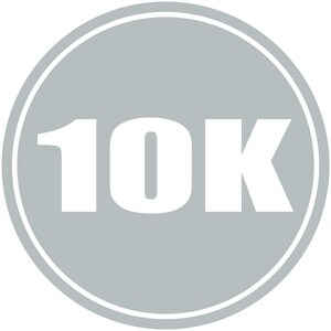 10K Circle Logo 6.2 Miles Marathon Euro Running Vinyl Decal Car Window ...
