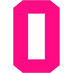 Varsity Letter O Decal Sticker Vinyl Window Laptop College Athletic ...