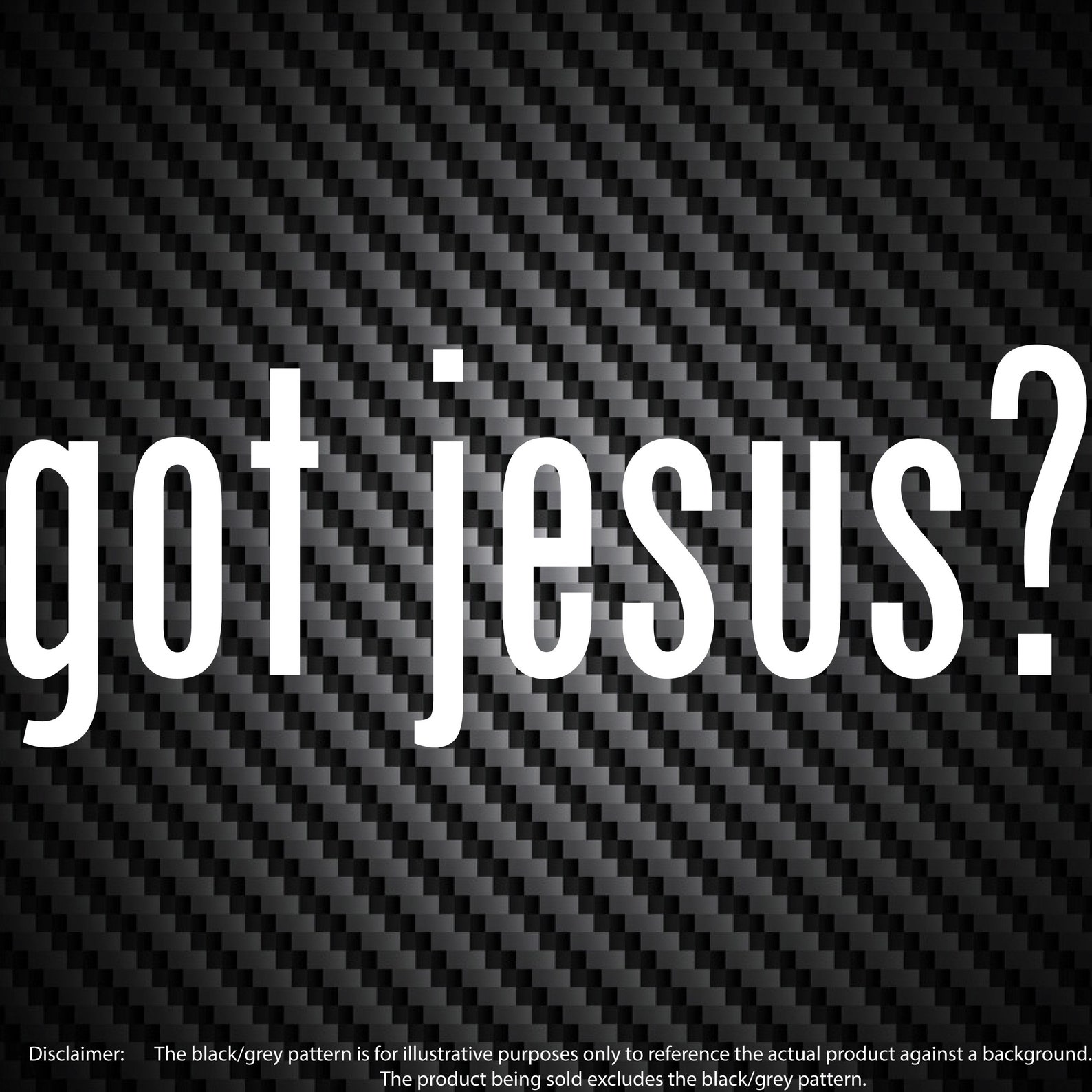 Got Jesus Vinyl Decal Car Truck Window Bumper Sticker Select | Etsy