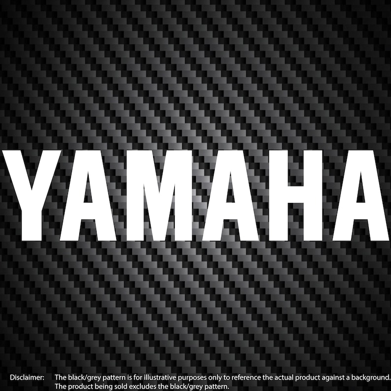 Yamaha Logo Vinyl Decal Car Window Bumper Sticker 2x Select | Etsy