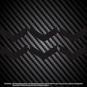 Chevron Chevrons Pack Set Vinyl Decal Car Window Bumper Sticker Shapes ...