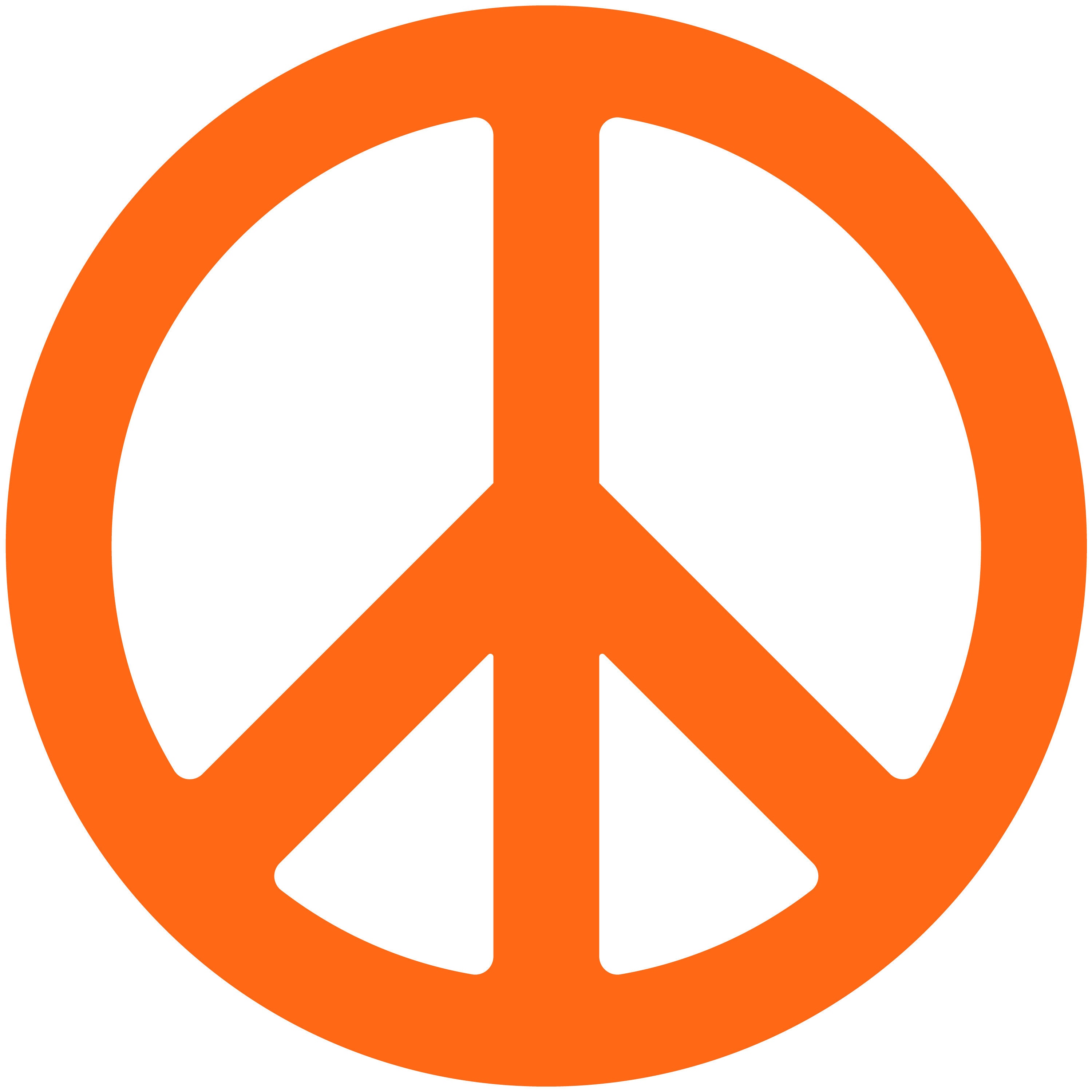 Peace Sign Vinyl Decal Car Window Bumper Sticker | Etsy