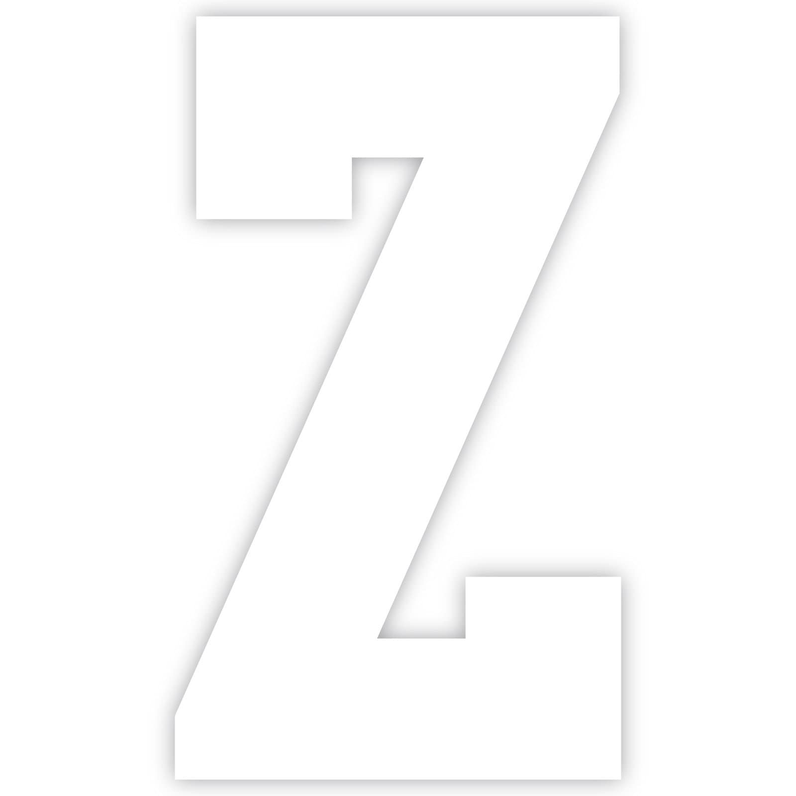 Varsity Letter Z Decal Sticker Vinyl Window Laptop College - Etsy