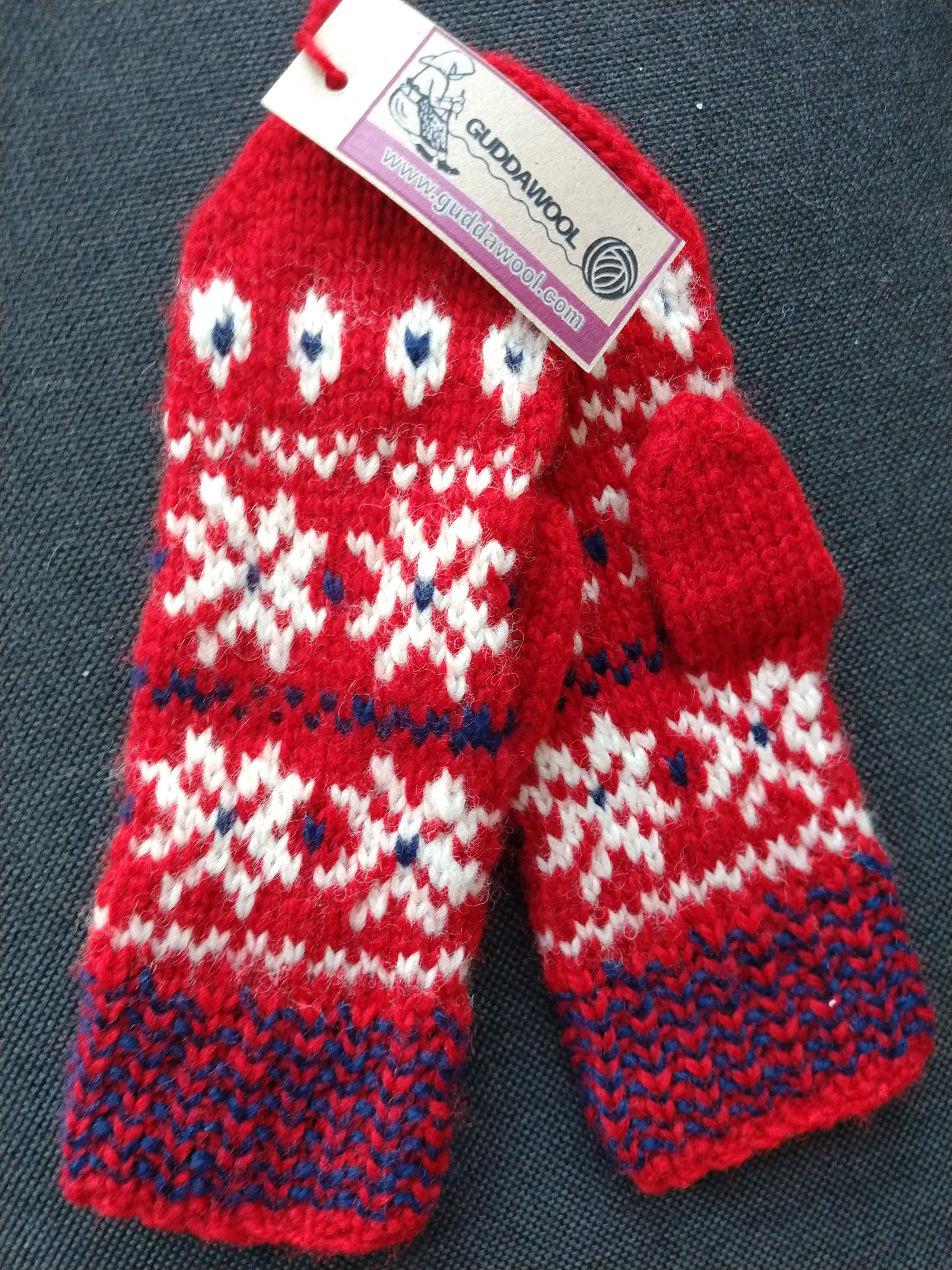 Fía Mittens - Norwegian Wool - Hand Made in Iceland - Etsy