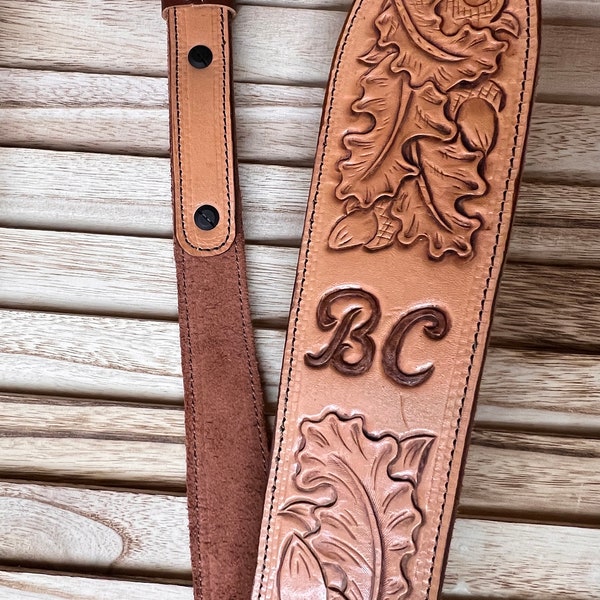 Leather Rifle Sling - Etsy