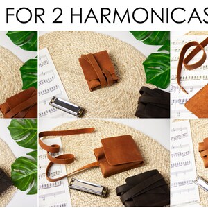 Leather Harmonica Case,custom Harmonica Case,harmonica Pouch ...
