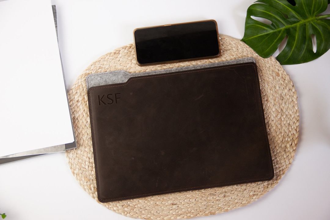 Leather File Folder,handmade Leather Folder,leather Document Holder ...