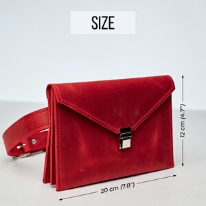 Womens Leather Belt Bag, Personalized Belt Bag, Leather Waist Bag ...
