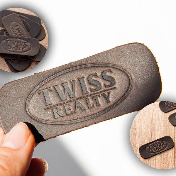 Custom Leather Label - Etsy