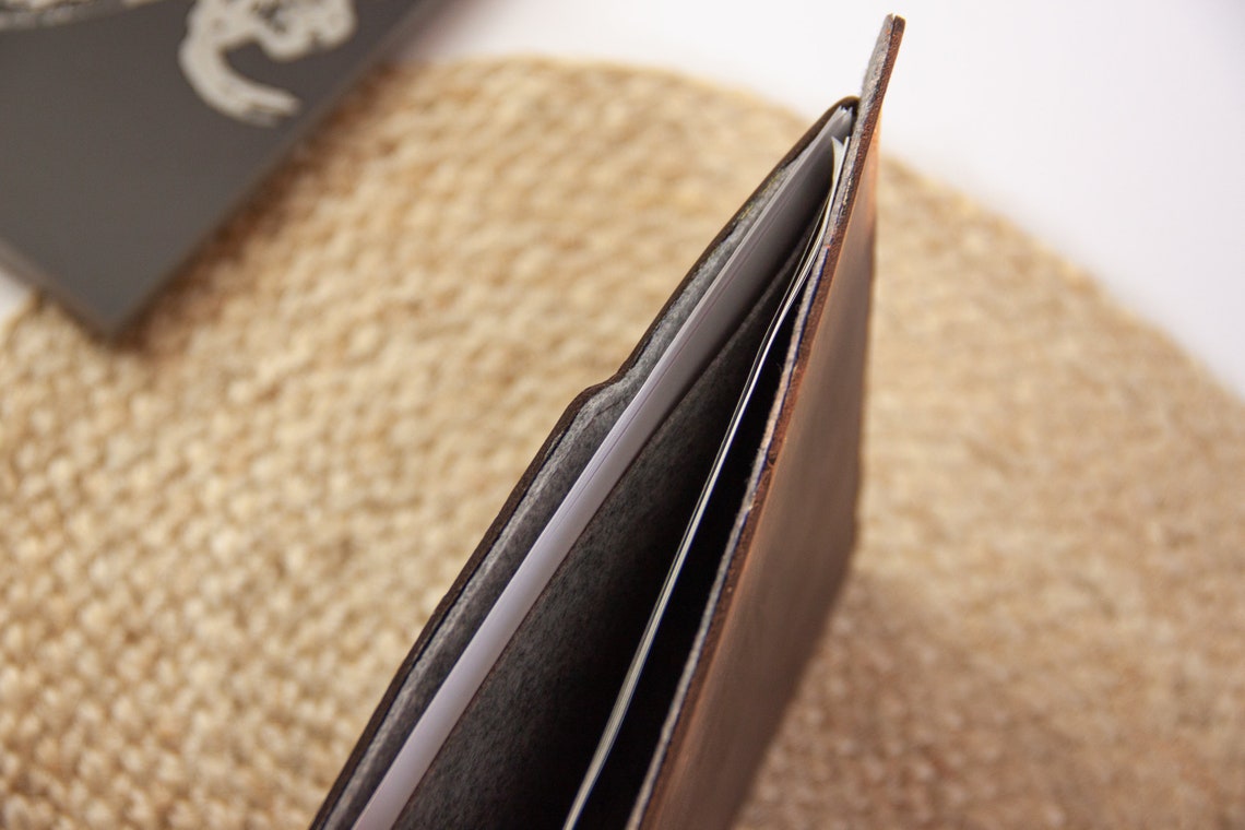 Leather file folderHandmade leather folderLeather document | Etsy