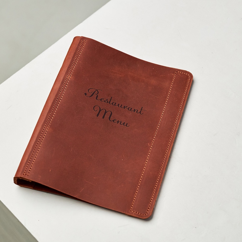 Brass Menu Cover - Etsy