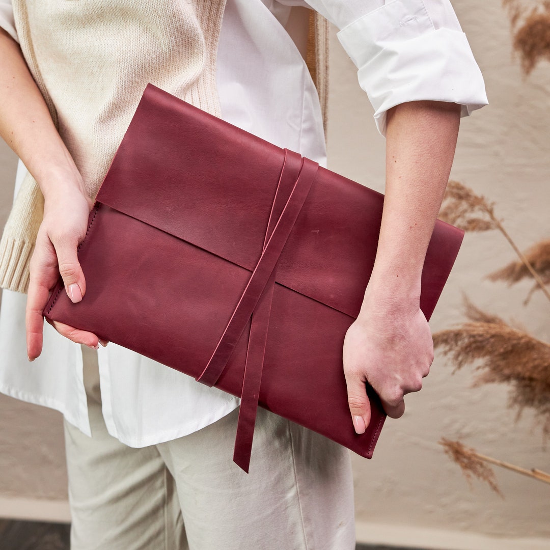 MacBook Pro Leather Sleeve, Customized MacBook Air Case, MacBook Pro 14 ...