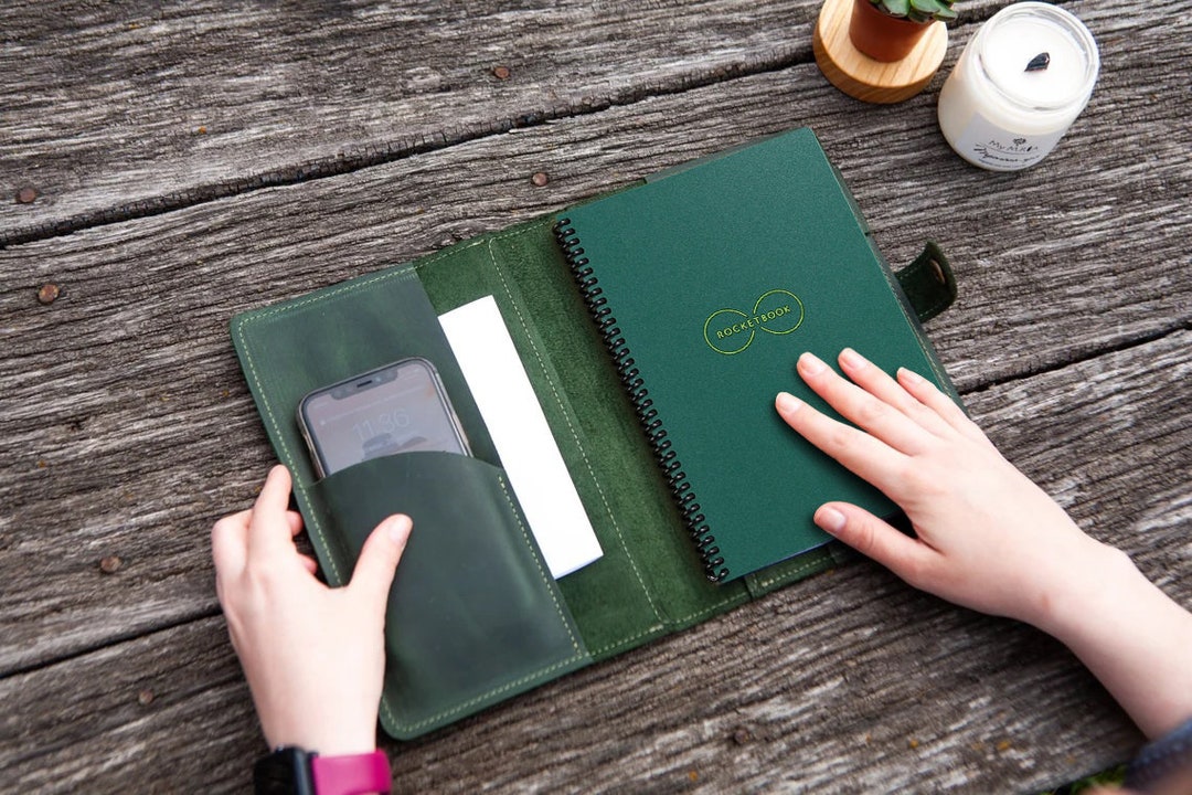 Personalized Rocketbook Cover, Rocketbook Cover Executive, Leather ...