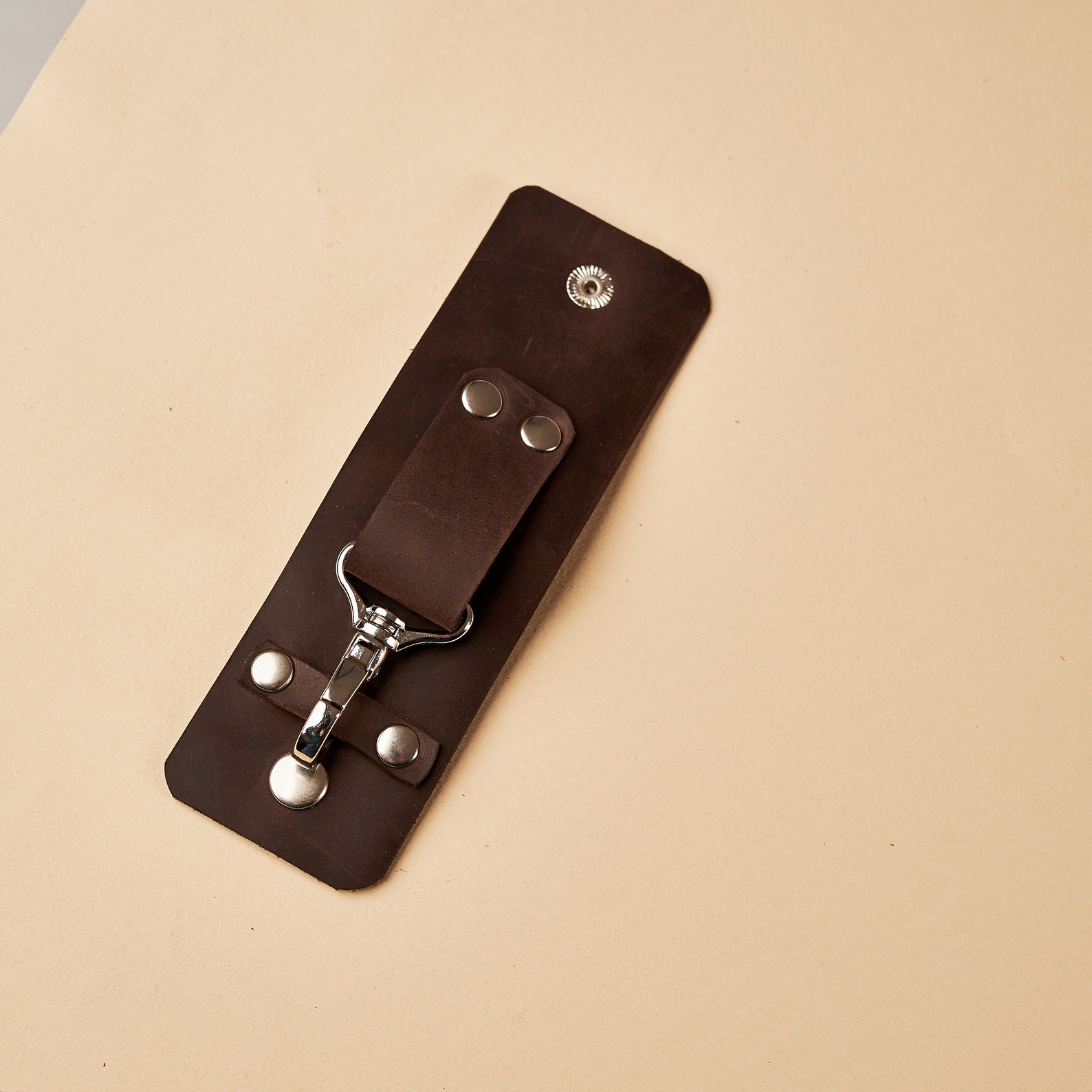 Custom Belt Key Holder, Personalized Leather Key Chain, Leather Key ...