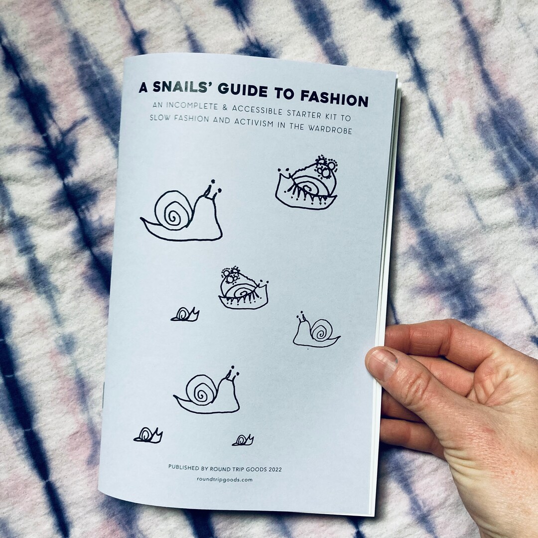 Slow Fashion Zine Guide Starter Closet Activist Sustainable Clothing ...