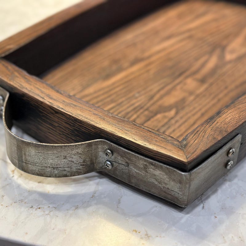 Wine Barrel Tray - Etsy