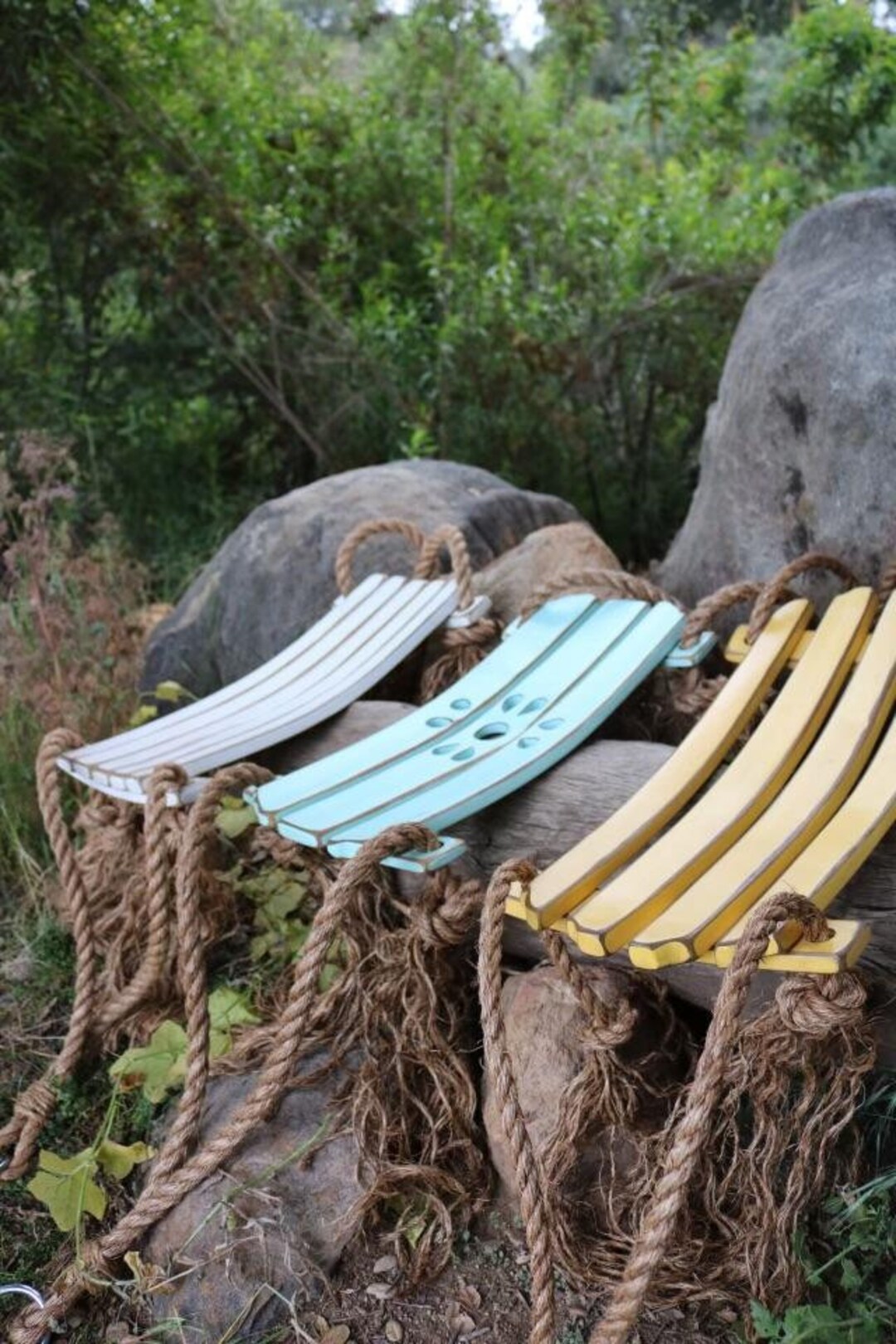 Wildflower Wine Barrel Rope Swing With Upgrades! - Etsy