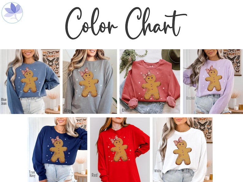 Christmas Gingerbread Bow Comfort Colors Shirt, Gingerbread Woman Shirt ...