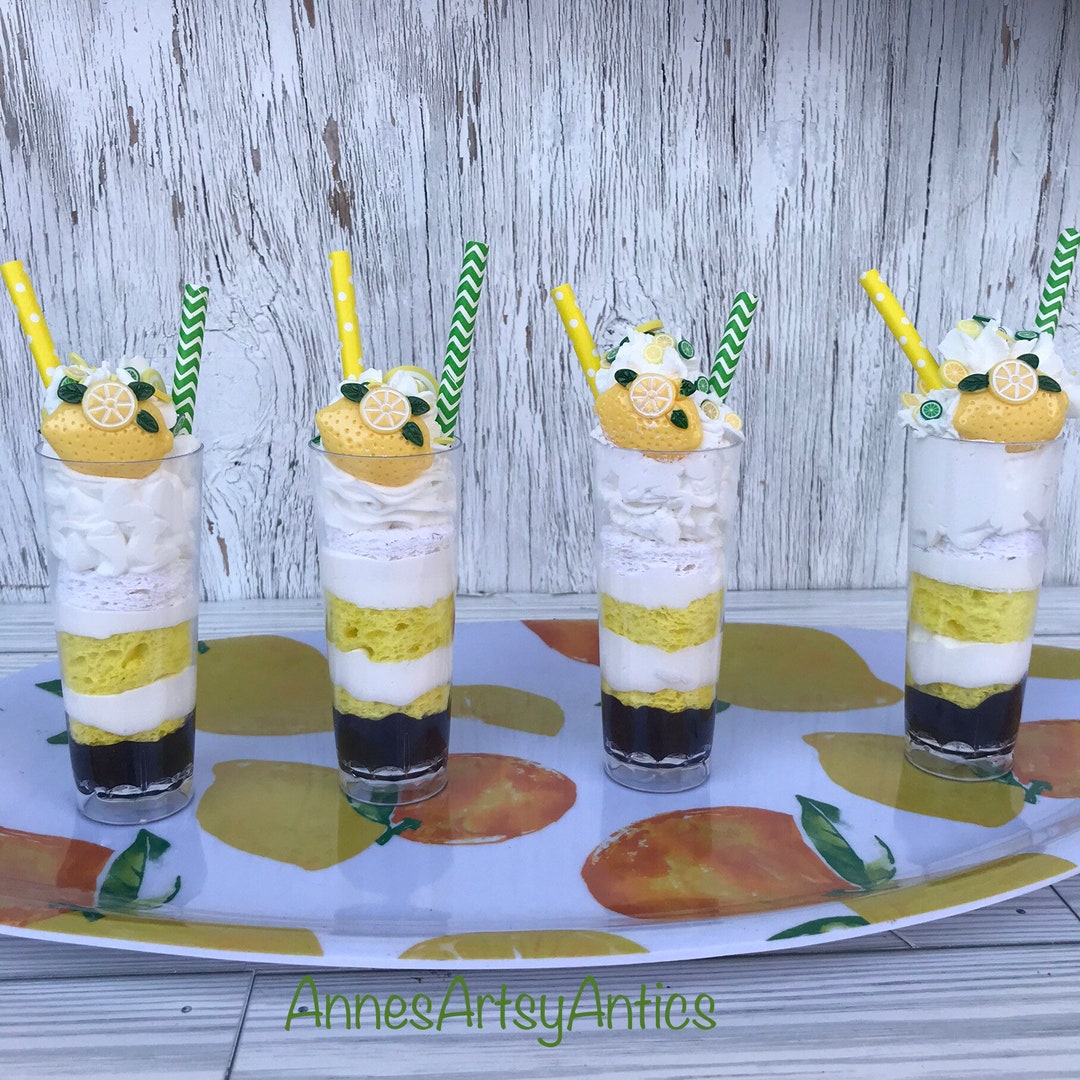 Lemon Shooter-lemon Dessert-fake Bake Lemon Dessert-lemon Slider-lemon ...