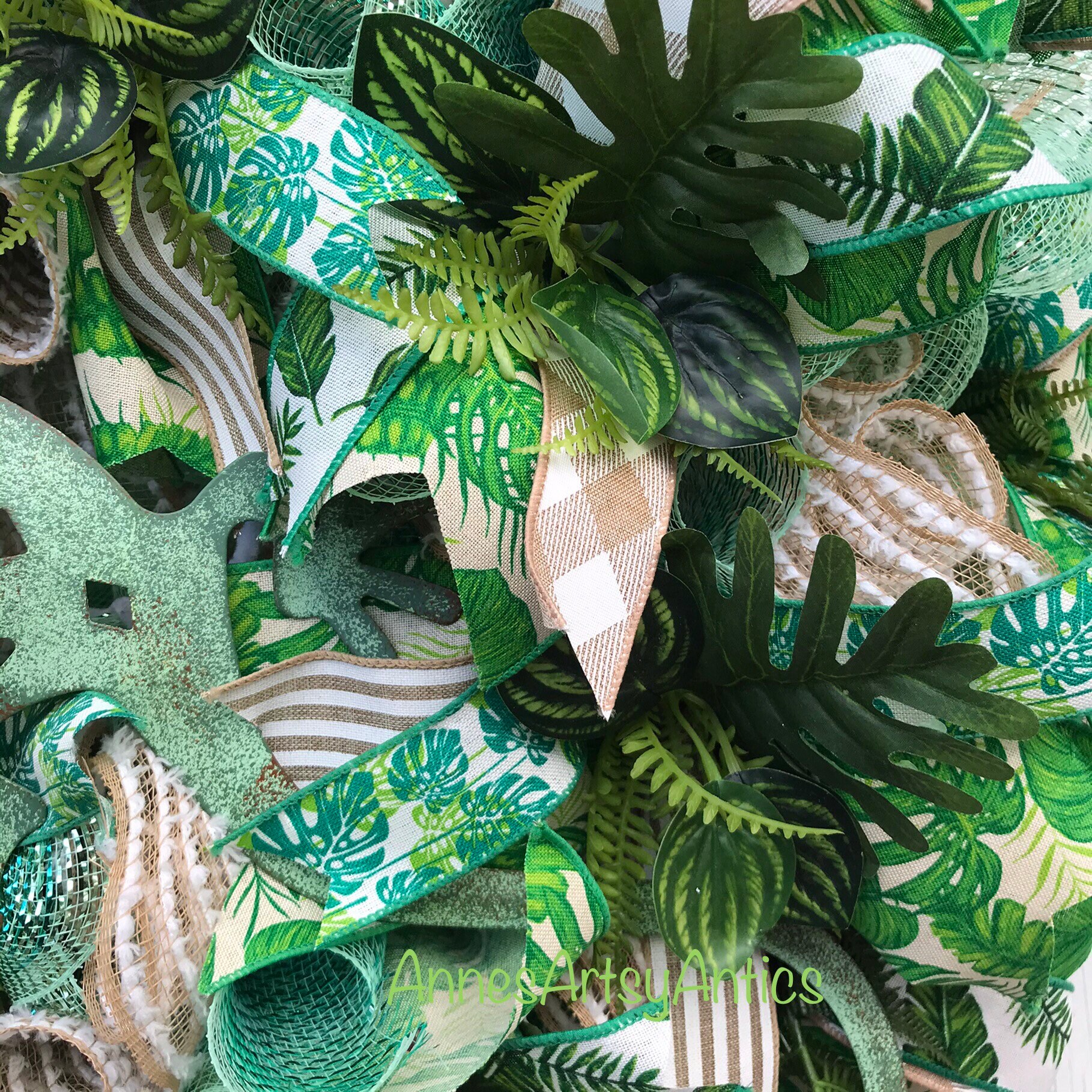 Lizard Wreath-Lizard Mesh Wreath-Gecko Wreath-Gecko Mesh | Etsy