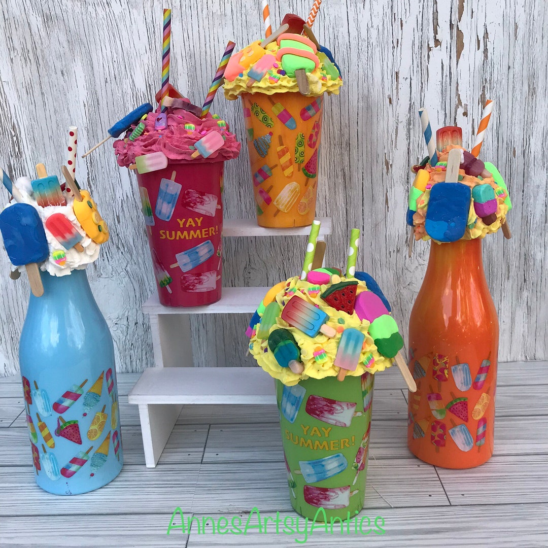 Decorative Bottle-summer Prop Container-tiki Bar Decor-popsicle Prop ...