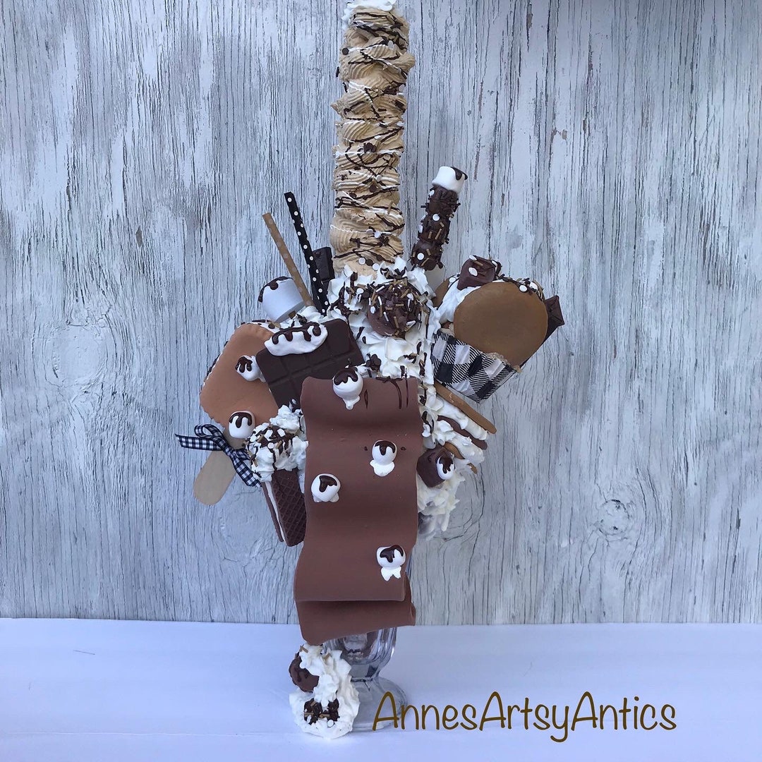 Extreme Fake Shake-smores Shake-extreme Smores Shake-chocolate Fake ...